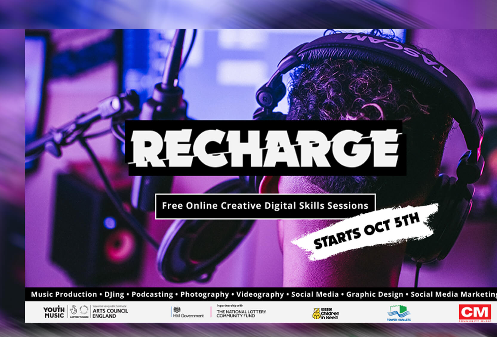 An Insight Into Our New 'ReCharge: Creative Digital Skills' Project